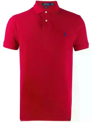 Polo Ralph Lauren Logo Polo Shirt - Red