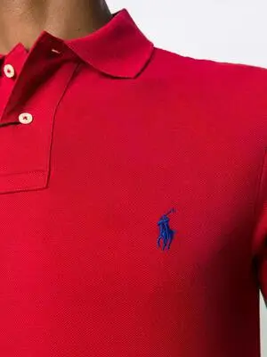 Polo Ralph Lauren Logo Polo Shirt - Red