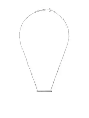Chopard 18kt White Gold Ice Cube Pure Necklace - Silver