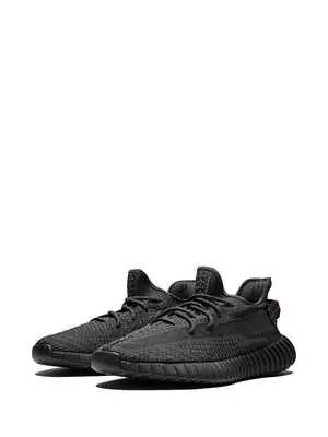 ADIDAS X YEEZY Yeezy Boost 350 V2 Reflective Static Sneakers - Black