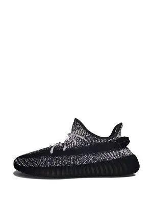 ADIDAS X YEEZY Yeezy Boost 350 V2 Reflective Static Sneakers - Black
