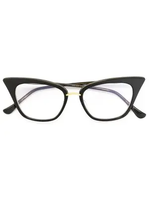 Dita Rebella Cat-eye Glasses - Black