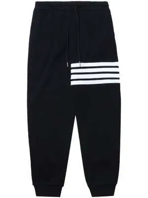 Thom Browne 4-bar Cotton Track Pants - Blue