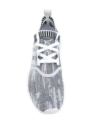 Adidas Nmd_r1 Primeknit Glitch Camo Sneakers - Grey