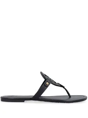 Tory Burch Miller Cutout Sandals - Black