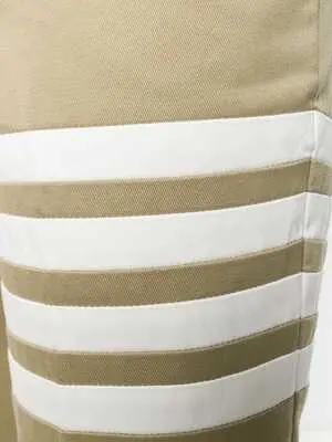 Thom Browne Cotton Twill 4-bar Unconstructed Chino Trousers
