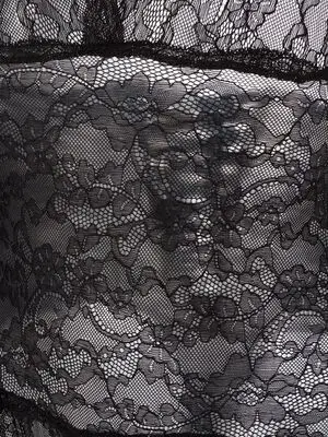 FOLIES BY RENAUD Floral Lace Bodysuit