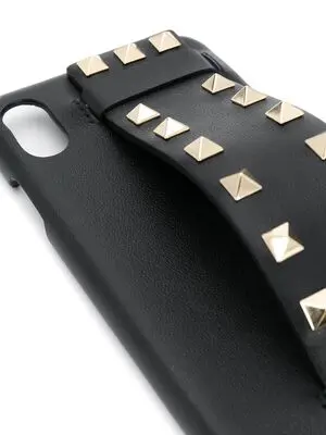 Valentino Garavani Rockstud Iphone X Case - Black