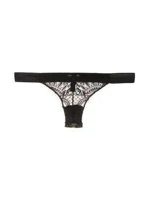 I.D. Sarrieri Christmas Embroidered Thong
