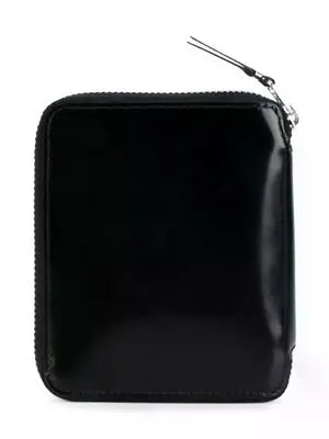 Comme Des Garçons Zip Around Wallet - Black