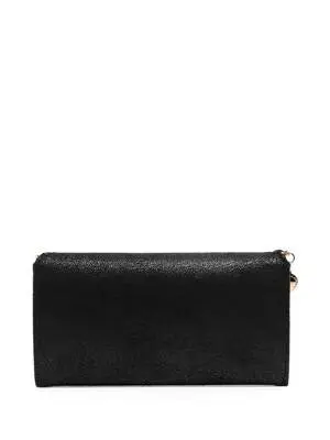 Stella McCartney Falabella Continental Wallet - Black