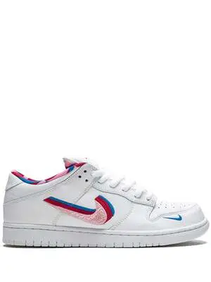 Nike X Parra Sb Dunk Low Sneakers - White