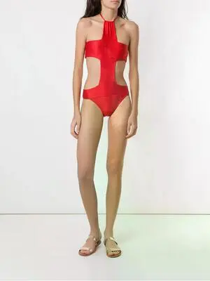 AMIR SLAMA Cruz Cut Out Swimsuit
