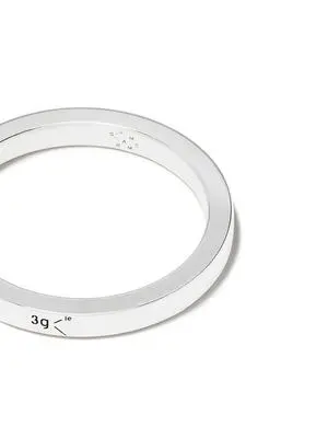 Le Gramme Le 3 Grammes Ribbon Ring - Silver