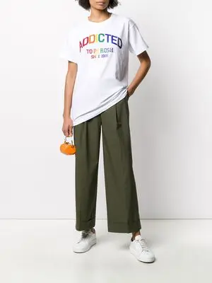 P.a.r.o.s.h Crystal-embellished T-shirt