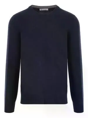 Brunello Cucinelli Cashmere Crew Neck Sweater - Blue