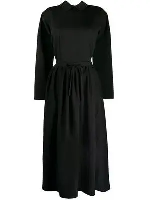 Comme Des Garçons 1997 Wrap Skirt Dress - Black