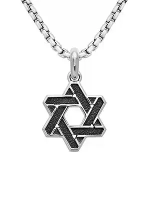 David Yurman Sterling Star Of David Amulet - Silver