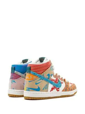 Nike Sb Zoom Dunk High Premium 'what The Dunk '17' Sneakers