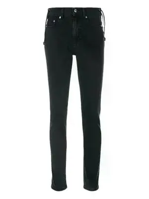 Alexander McQueen Laced Harvey Slim-cut Jeans