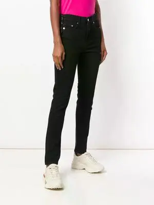 Alexander McQueen Laced Harvey Slim-cut Jeans