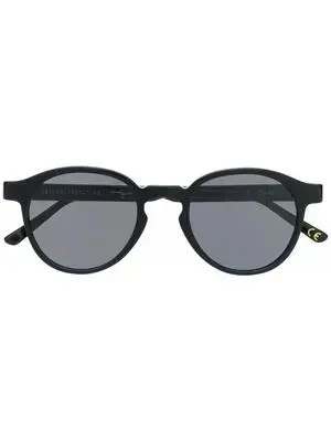 Retrosuperfuture Black Round Frame Sunglasses