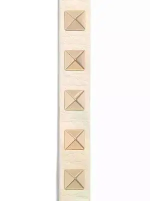 Valentino Garavani Rockstud Leather Bracelet - Neutrals