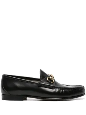 Gucci 1953 Horsebit Leather Loafers - Black