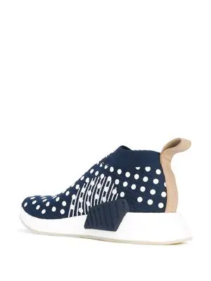 Adidas Originals Nmd_r2 Primeknit Sneakers - Blue