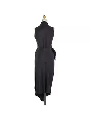 PETER COHEN Victor Wrap Silk Dress