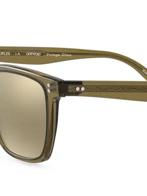 Oliver Spencer Lachman Square-frame Sunglasses