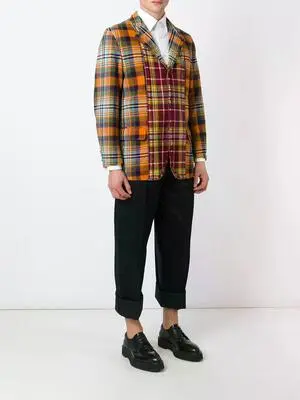 Comme Des Garçons Tartan Blazer