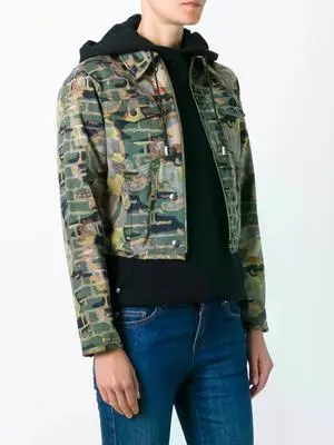 JEAN PAUL GAULTIER Camouflage Cotton Jacket