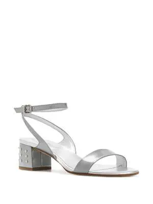 TOD'S Strappy Block Heel Sandals