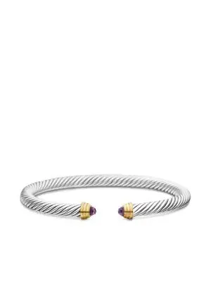 David Yurman 14kt Yellow Gold & Sterling Classic Cable Bracelet