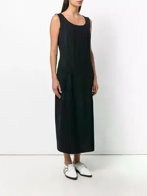 Comme Des Garçons 1992 Pinstriped Midi Dress