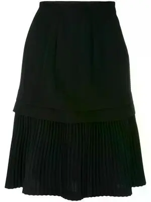 Comme Des Garcons Pleated Skirts