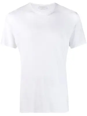Sandro Linen T-shirt - White