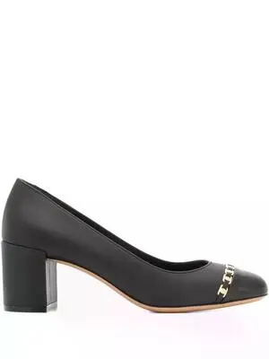FERRAGAMO 60mm Vara-chain Pumps