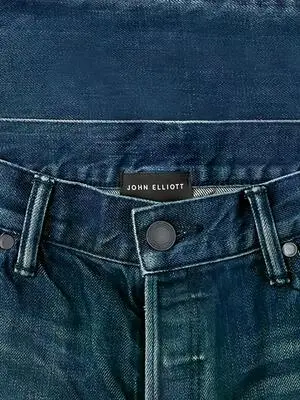 John Elliott Faded Effect Denim Jeans