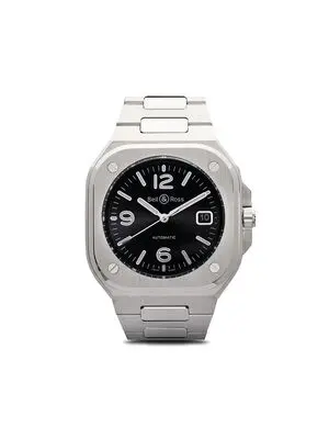 BELL & ROSS Br 05 Steel 40mm Timepiece - Black