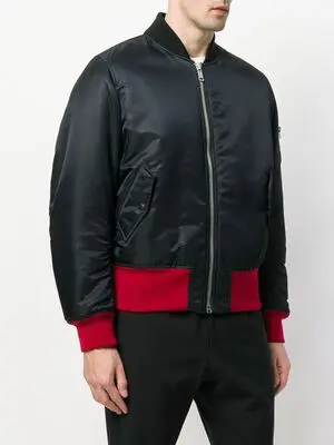 Calvin Klein Contrast Hem Bomber Jacket