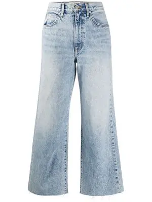 SLVRLAKE Mid-rise Cropped Jeans