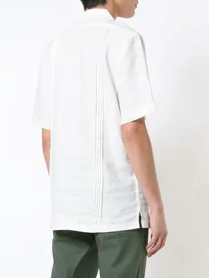 321 Pleat-detailing Short-sleeve Shirt