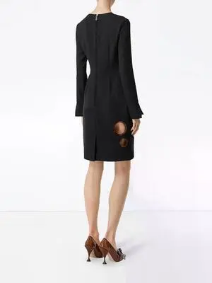 Burberry Framed Cut-out Shift Dress