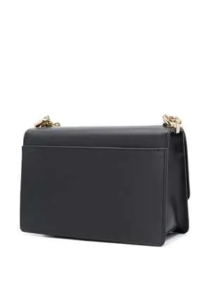 Furla Monogram Clasp Crossbody Bag - Black