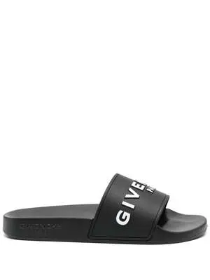 Givenchy Logo-embossed Slides