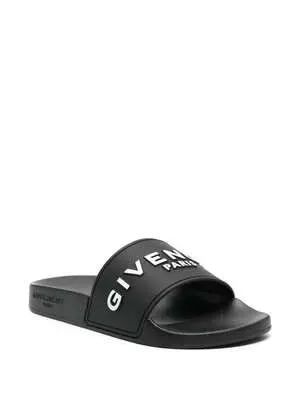 Givenchy Logo-embossed Slides