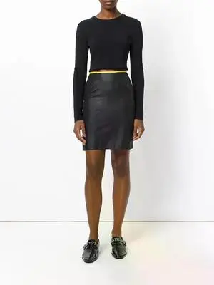 Helmut Lang Fitted Mini Skirt