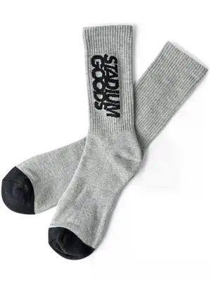 STADIUM GOODS Logo Varsity Crew Socks